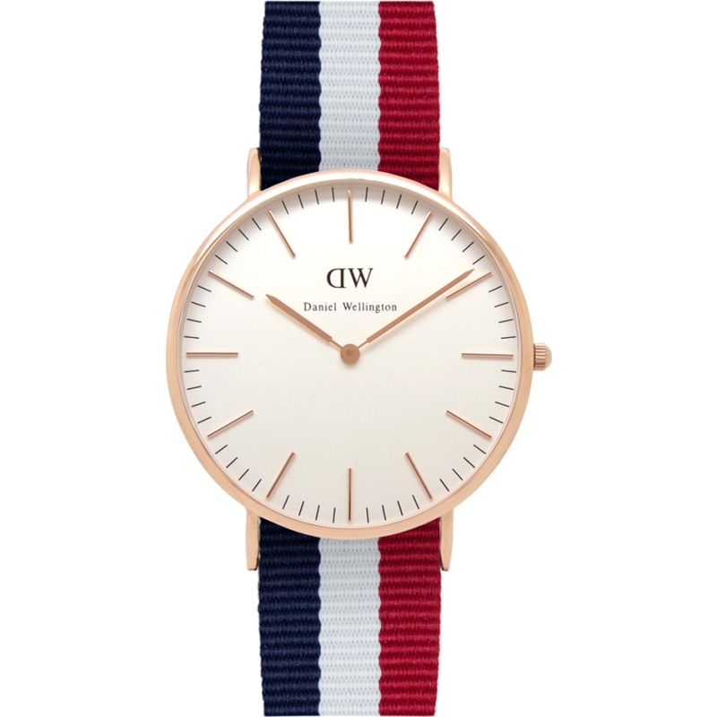Daniel Wellington - DW00100003 Classic Cambridge Rose Gold 40mm Watch
